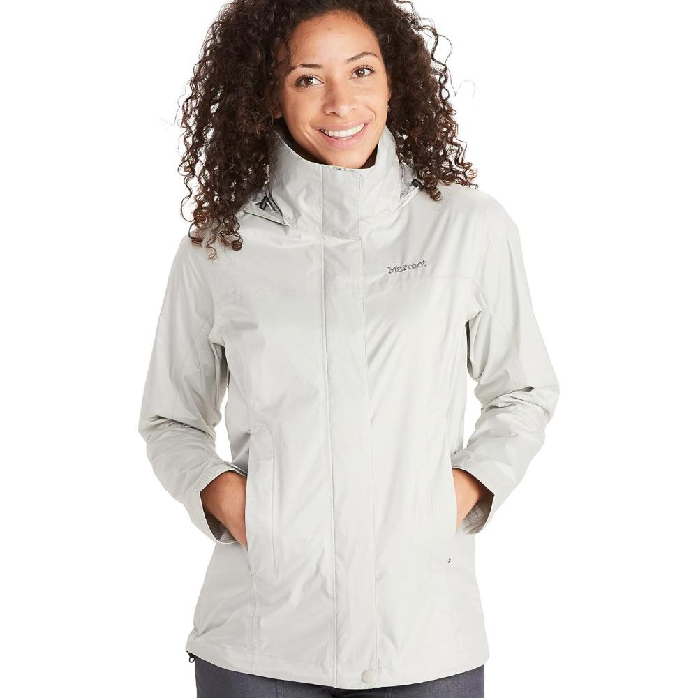 Marmot womens Women’s Precip Eco Waterproof Rain Jacket(Lithium) - Marmot